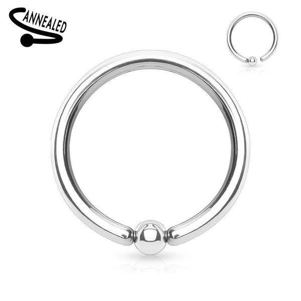 Fixed Side Micro Ball Captive Ring — Totally Pierced
