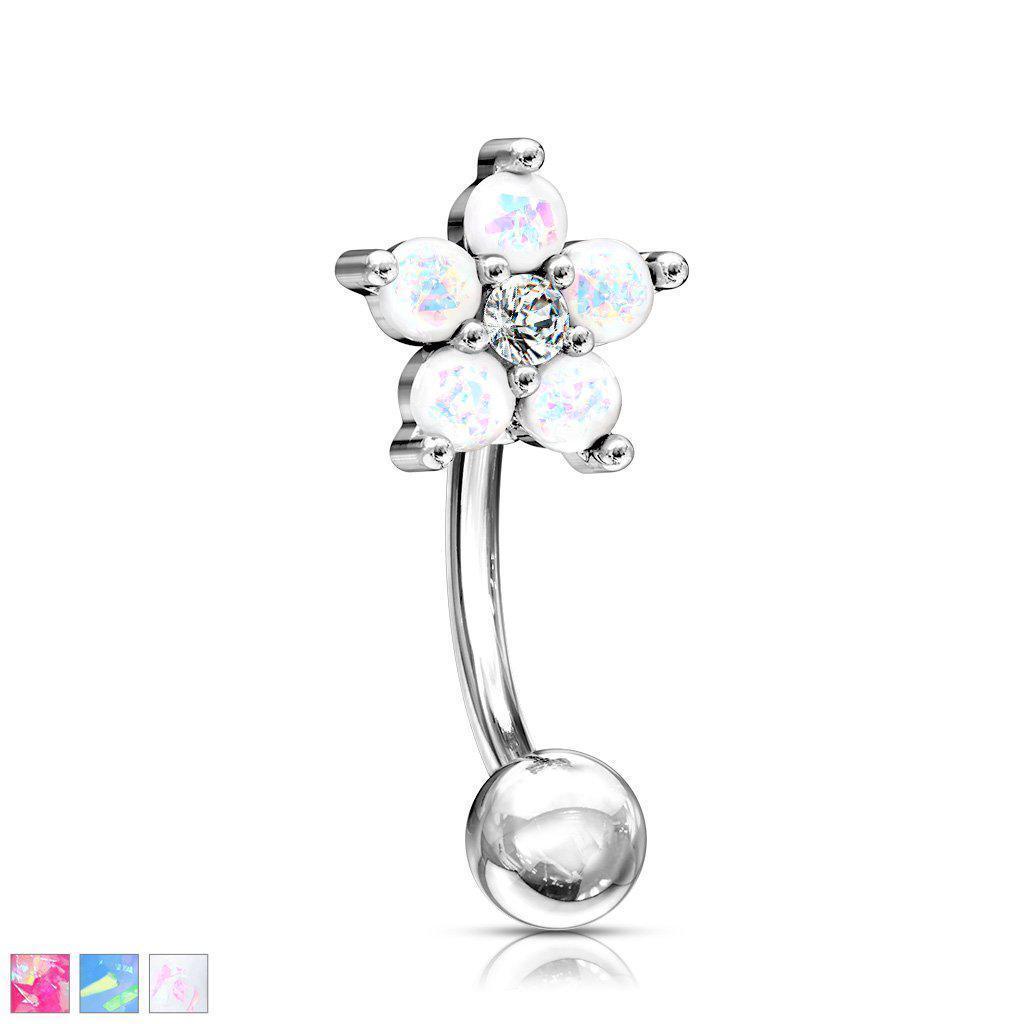 Flower Curve 16G — Totally Pierced